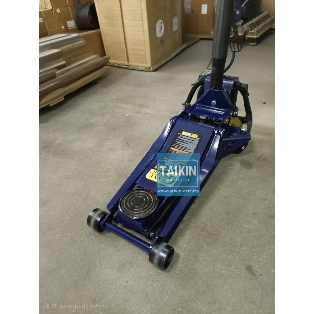 3 Tons Low Profile Double Pump Floor Jack with Step Paddle Heavy Duty ...