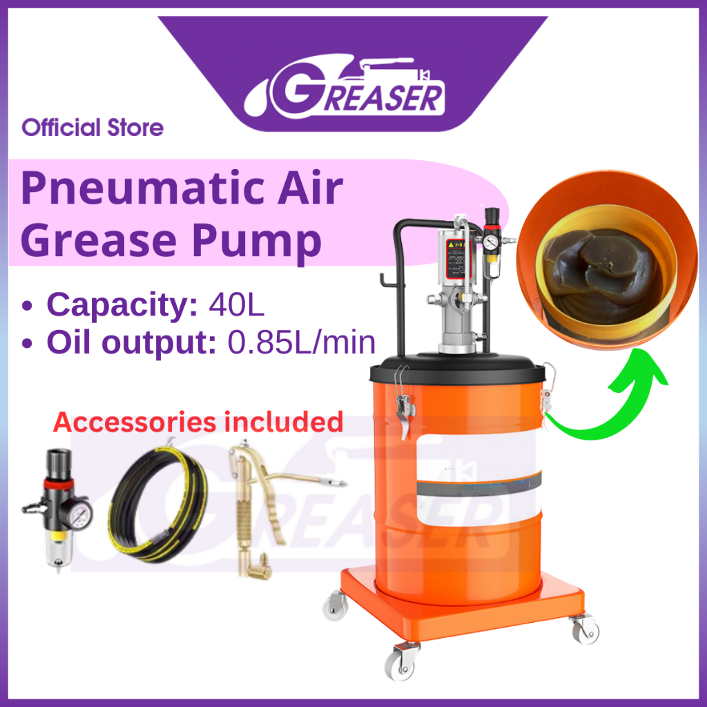 Greaser Pump Grease Angin / Air Grease Pump / Pam Gris Angin ...