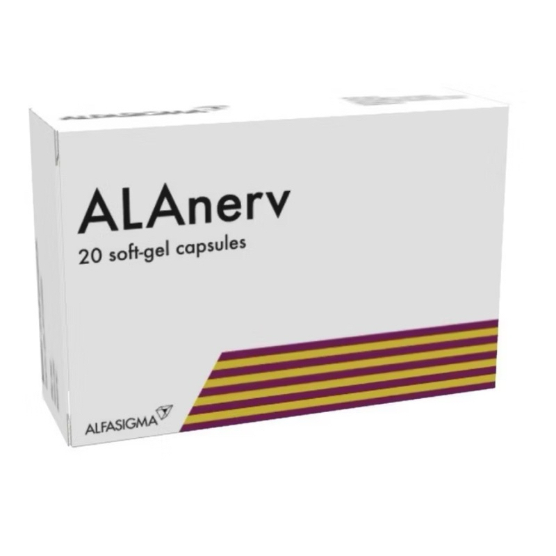 ALAnerv soft-gel capsules (20 capsules) alanerv 20 capsules | Shopee ...
