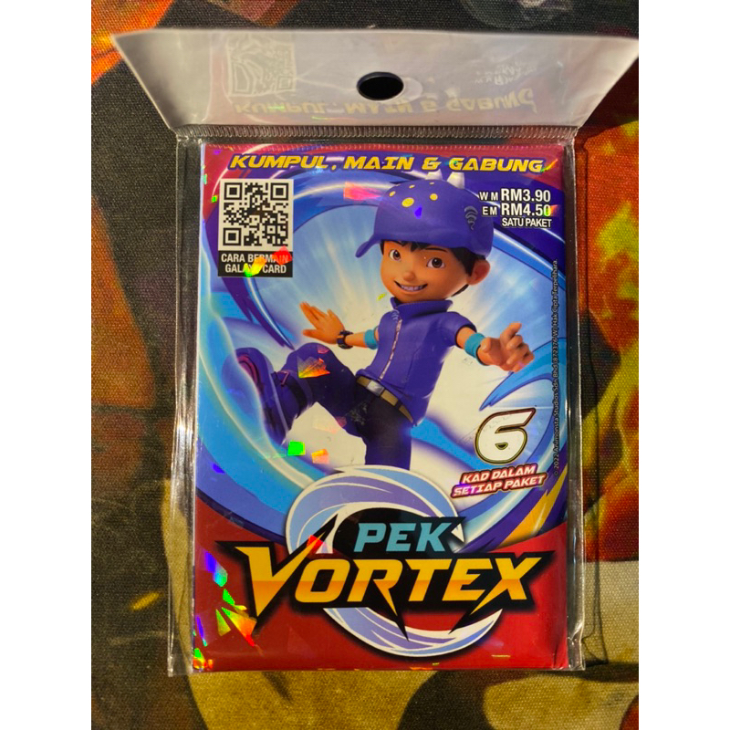 BOBOIBOY GALAXY CARD S ANGIN PEK VORTEX 1/9 I OLD AND LIMITED EDITION | Shopee Malaysia