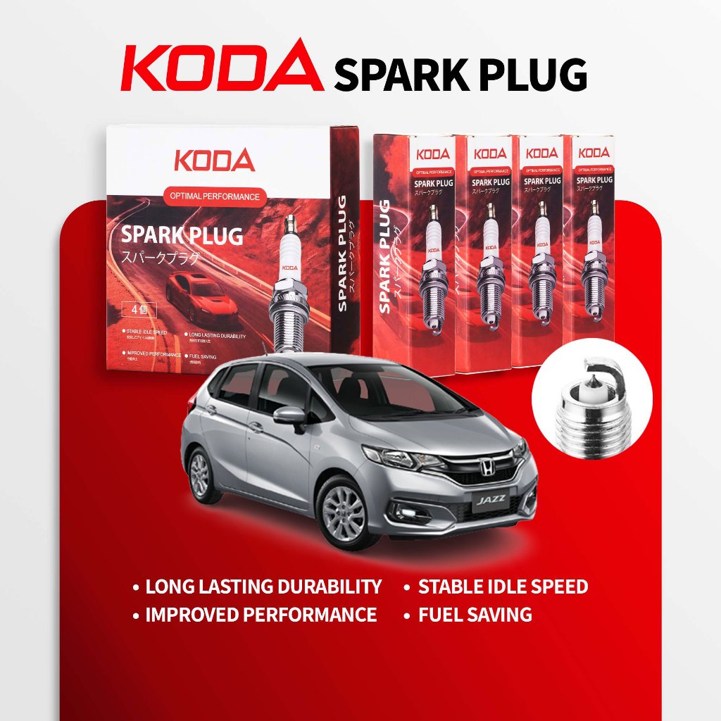 KODA Iridium Spark Plug Honda Jazz T5A GK GH GP 1.5 L15 i-VTEC 2014 ...