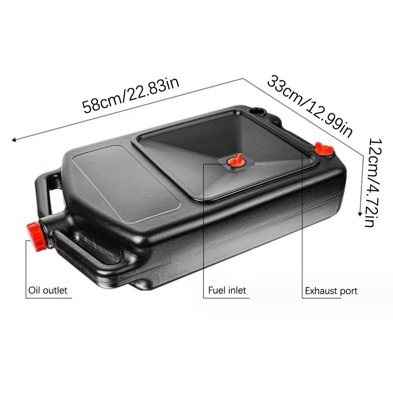 Oil Drain Container Can Easy to Use Leak Large Capacity Portable ...