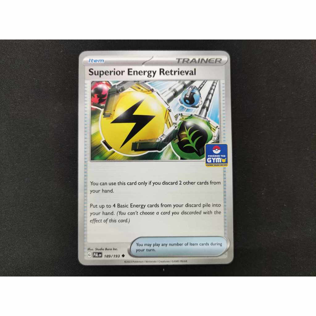Pokemon TCG - Trainer Card - Item - Superior Energy Retrieval | Shopee ...