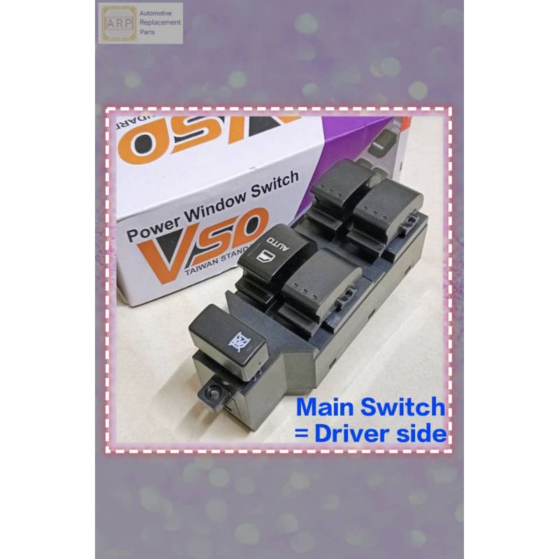 Power Window Switch Viva (main=driver side) & (sub=passanger side ...
