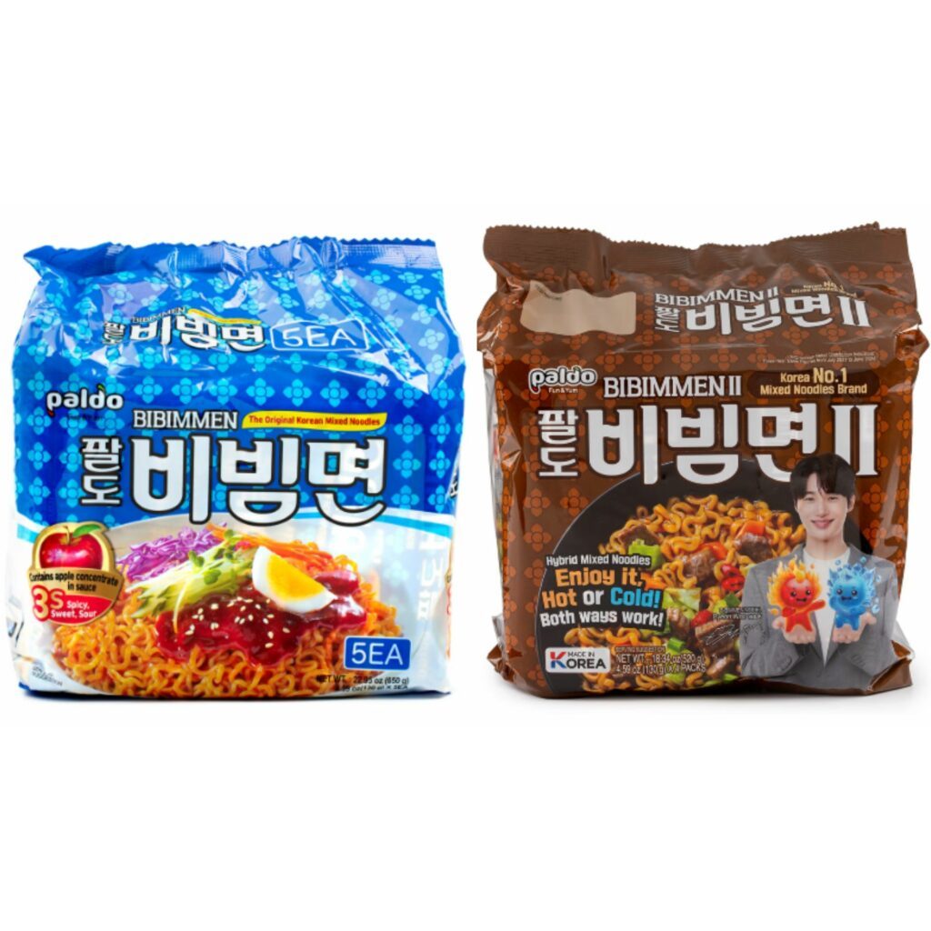 EXP FEB 2026 Paldo Bibimmen Bibim Men Cold Noodle 650g / Bibim Men II Hybrid Hot and Cold Noodle ...