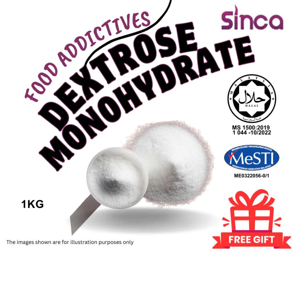 DEXTROSE MONOHYDRATE / Food Grade - Sweetener, 1kg / 500g / 100g ...