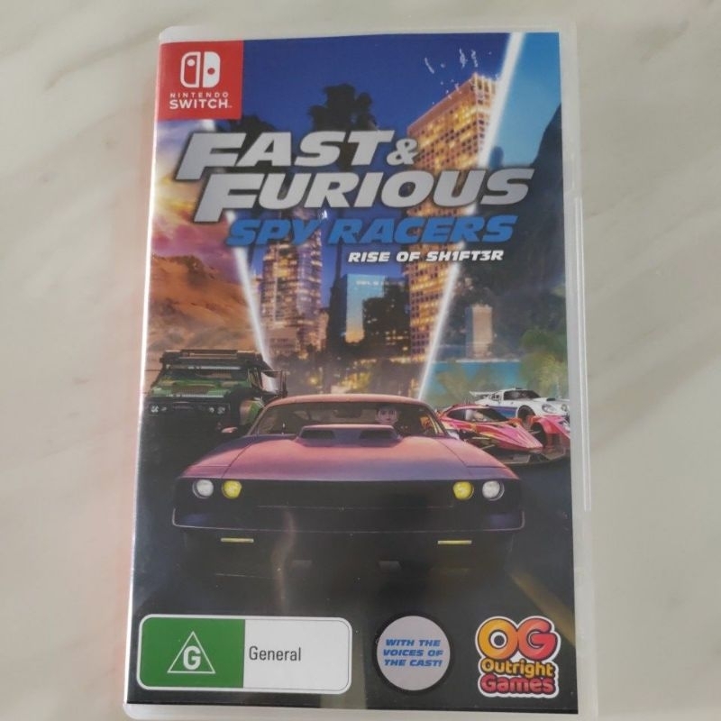 Nintendo Switch Used Fast & Furious Spy Racers | Shopee Malaysia