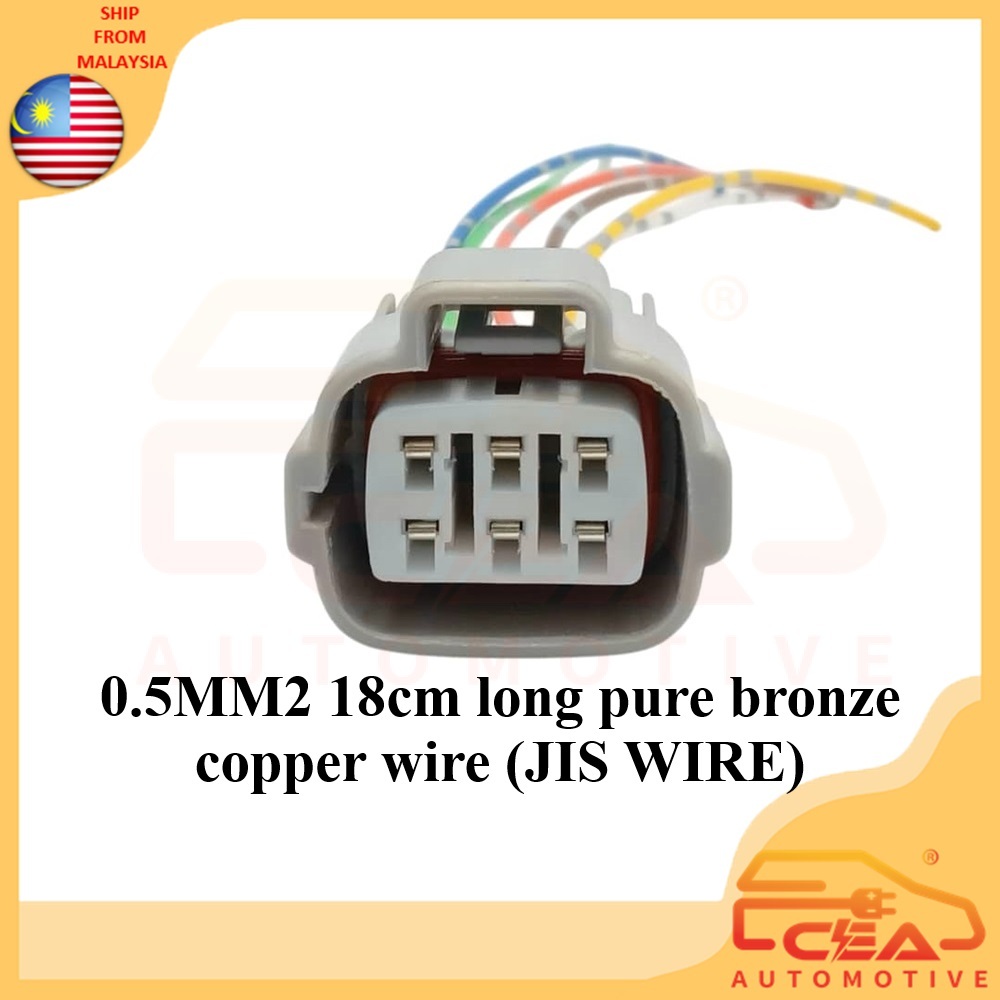 6 PIN TOYOTA HILUX VIGO EGR DIESEL-COMMON RAIL FUEL PRESSURE SENSOR ...