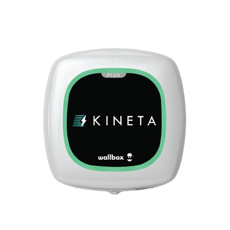 Wallbox Pulsar Plus - 7.4kW EV Charger (White). Powered by KINETA ...