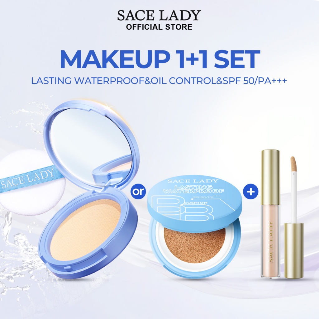 [More Discount] SACE LADY Makeup Set Lasting Waterproof Face Powder BB ...