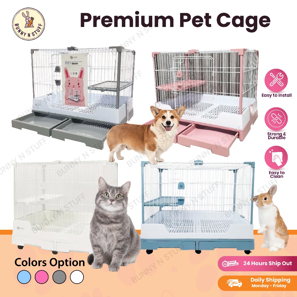 Dayang R81 Premium Pet Cage Rabbit Cage | Rabbit House Guinea Pig Cage ...