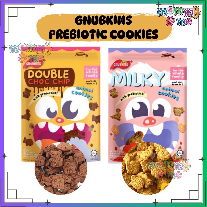 [GNUBKINS] Prebiotic Kids Cookies 2 Flavours| 12 months Above | Biskut ...