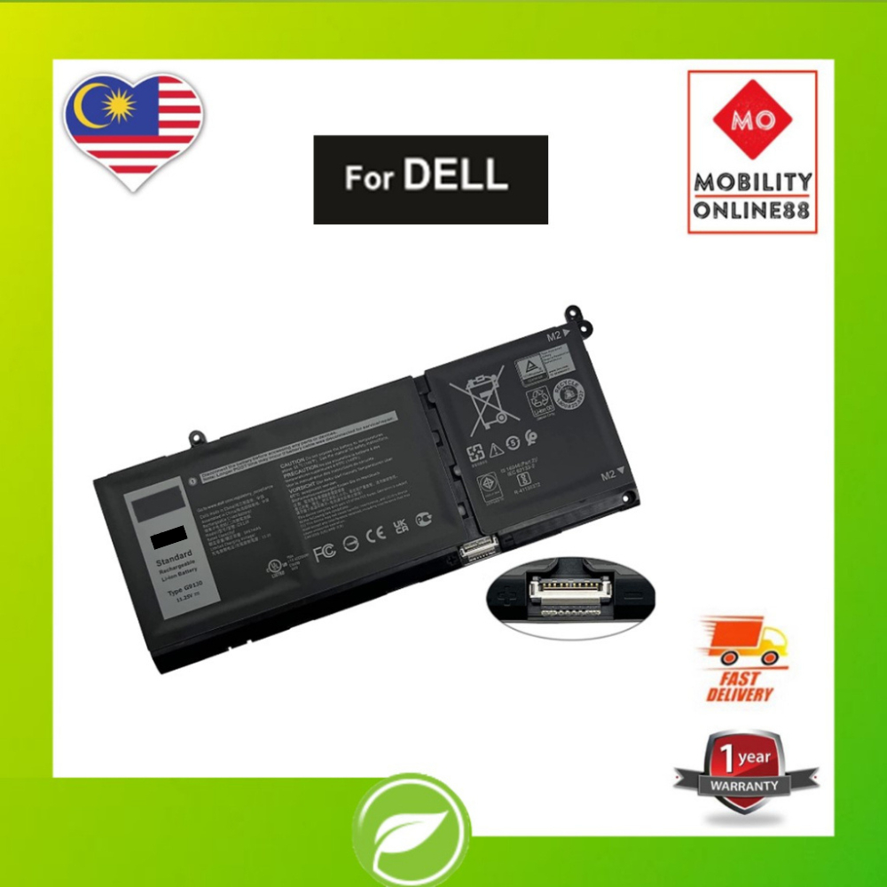 Dell G91J0 TN70C Inspiron 15 3511 3515 5410 Latitude 3320 3420 3520 ...