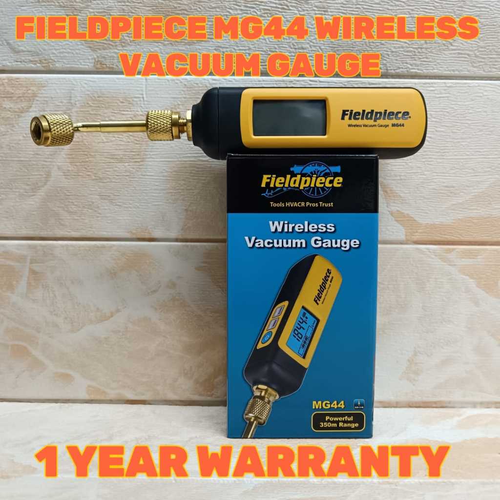 FIELDPIECE MG44 mengukur tekanan vakum wireless vacuum gauge HVAC ...