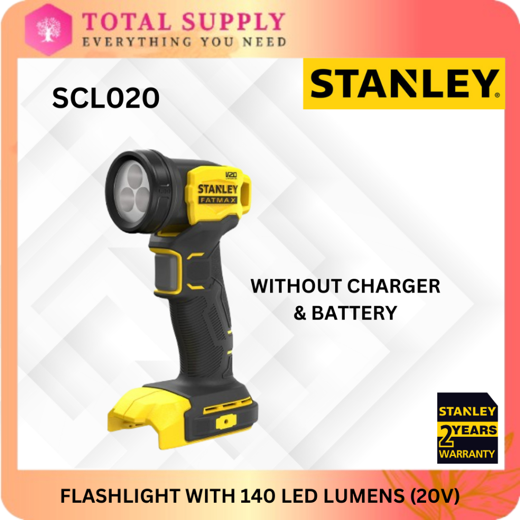 STANLEY SCL 020 CORDLESS TORCH | FLASHLIGHT ( Bare Unit ) | Shopee Malaysia