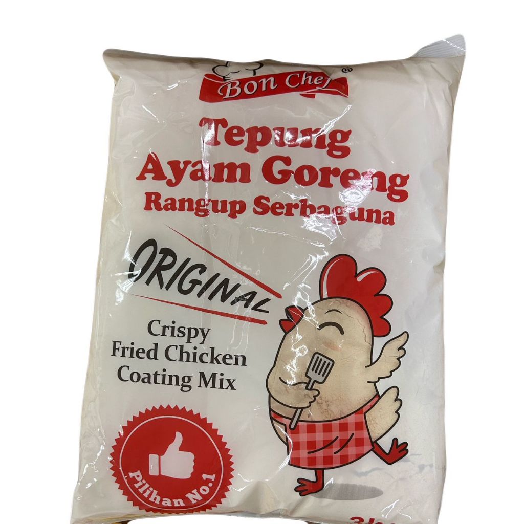 BON CHEF Crispy Fried Chicken Mix Original 3kg | Shopee Malaysia