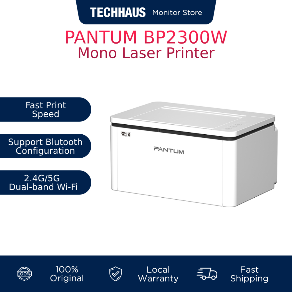 Pantum BP2300W Mono laser single function printer with Fast Print Speed ...