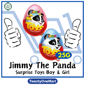 [Halal Food] Jimmy The Panda Surprise Toys Boy & Girl 25G | Shopee Malaysia