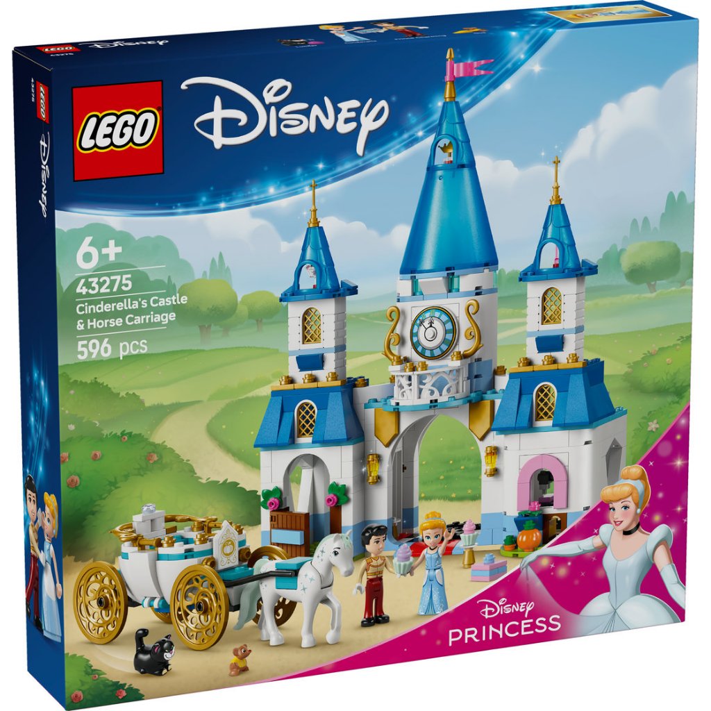 [BrickMonster] Lego 43275 Disney Cinderella's Castle & Horse Carriage ...