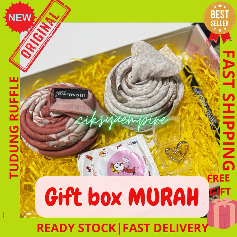 mSuprise gift box murah tudung bawal|Set box t anniversary|Hari guru ...