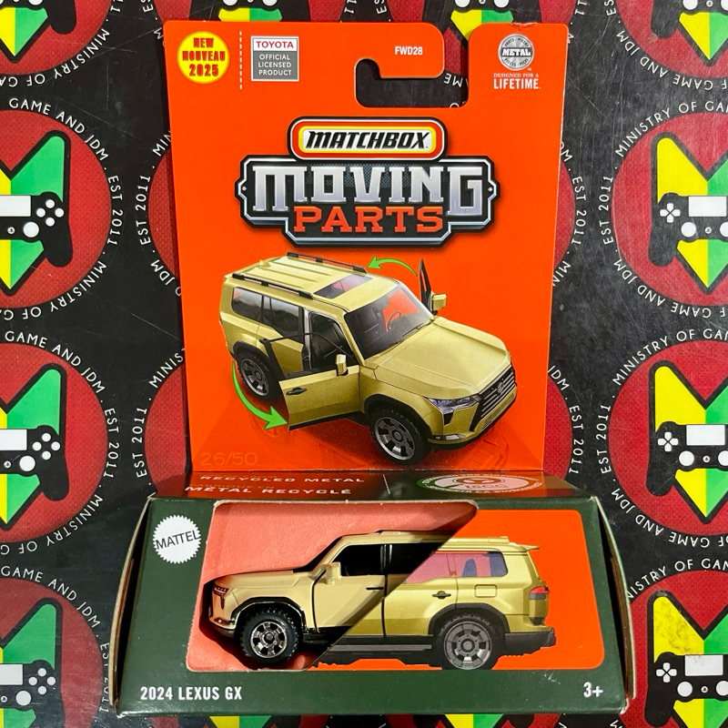 Matchbox Moving Part 2024 Lexus GX | Shopee Malaysia