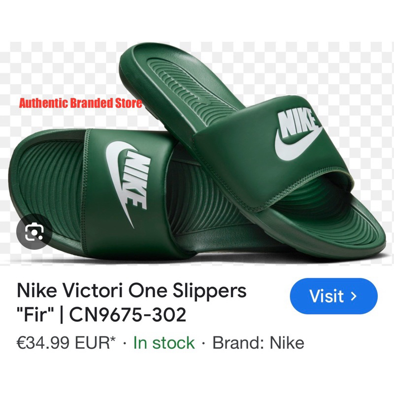 UK9 Nike Slippers Men New | Shopee Malaysia
