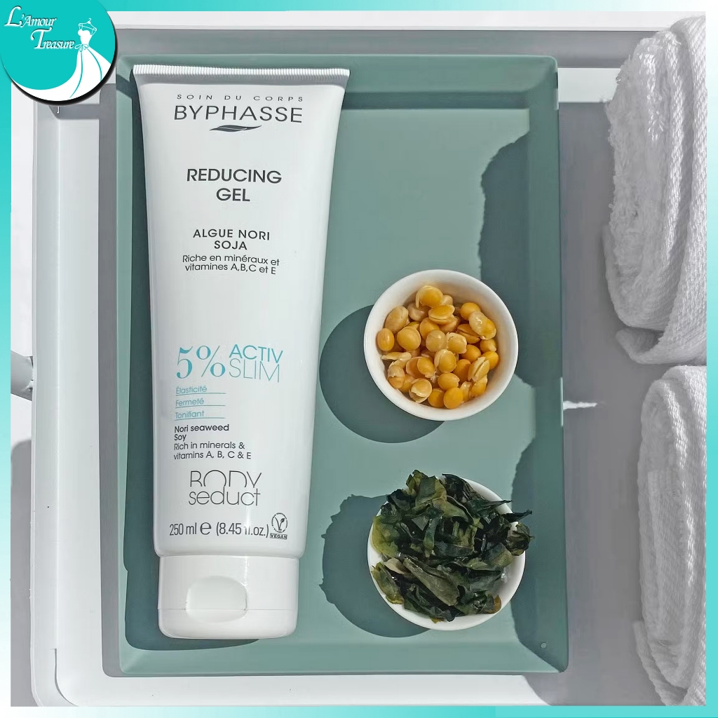 Ready Stock: 100% Authentic BYPHASSE REDUCING GEL NORI SEAWEED & SOY VEGAN 5% Active Slim 250ML ...