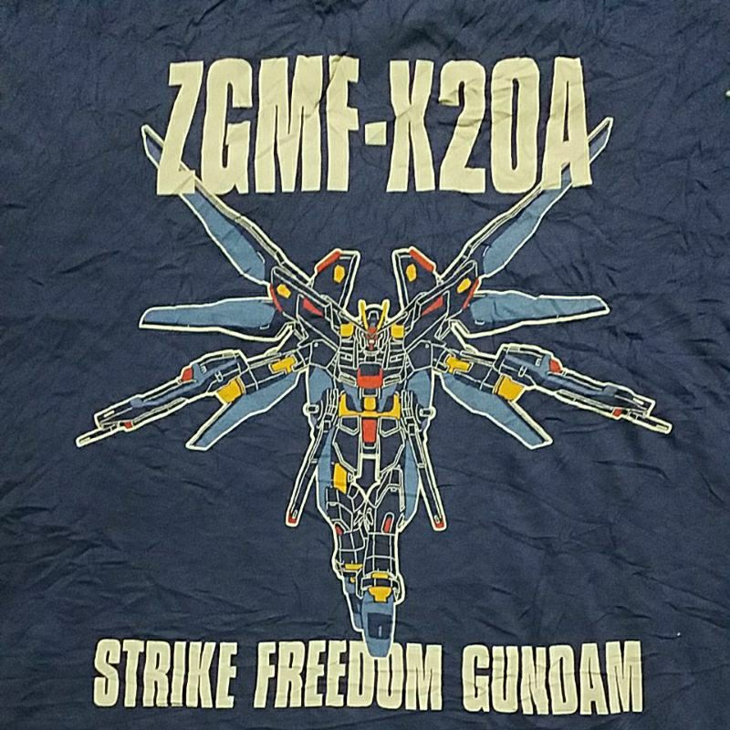 GUNDAM 40TH ANNIVERSARY GUNPLA SHIRT CHEST 23 LONG 28 INCH LIKE NEW ...