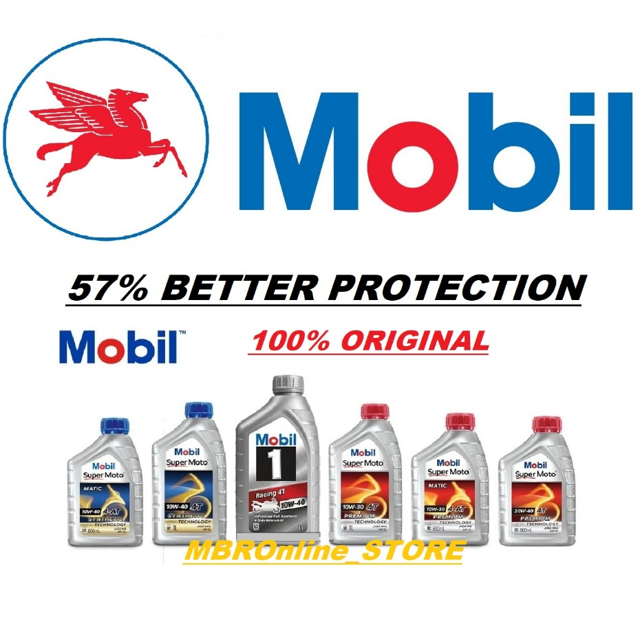 MOBIL ENGINE OIL 10W-40 15W-50 15W-40 20W-50 SEMI FULLY SYNTHETIC ...