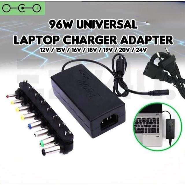 [Ready Stock] Notebook Power Adapter 12-24V, 96W Universal Laptop ...