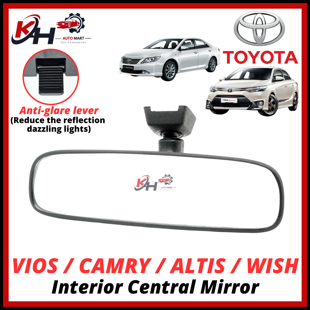 【DELLOYD】TOYOTA VIOS / CAMRY / ALTIS / WISH / INNOVA / HILUX Rear View ...