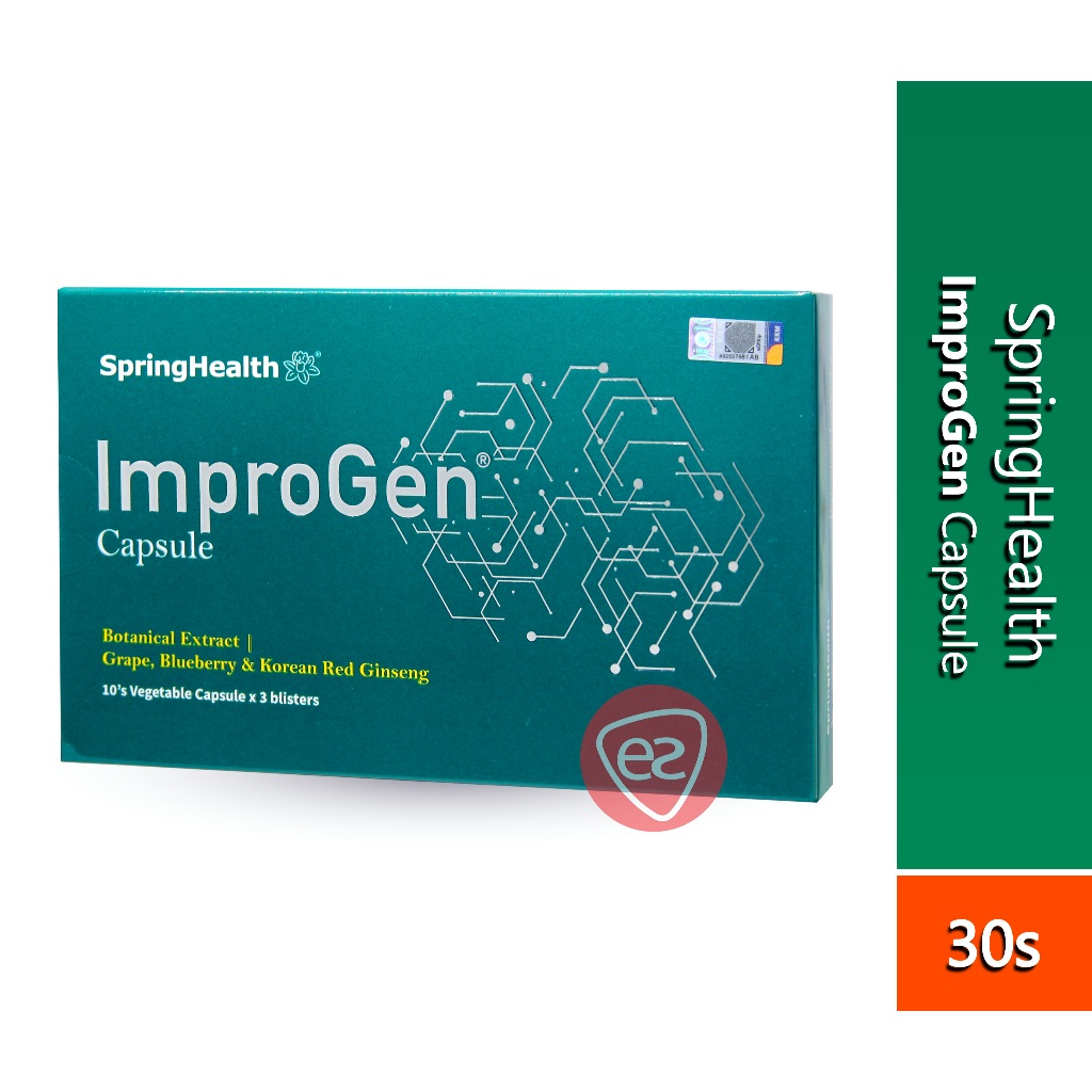 SpringHealth ImproGen Vegetable Capsule 30s (Botanical Extract ...