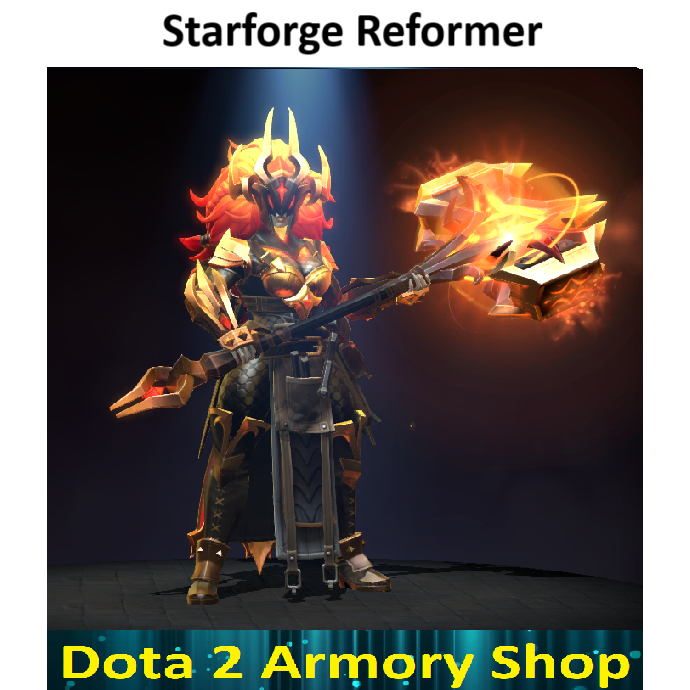 Dota2 Dawnbreaker🔥Winter 2024 Heroes' Hoard🔥Starforge Reformer | Shopee ...