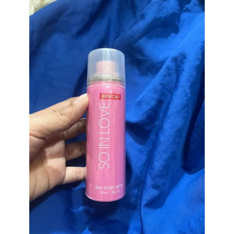 bench so in love deo body spray 100ml | Shopee Malaysia