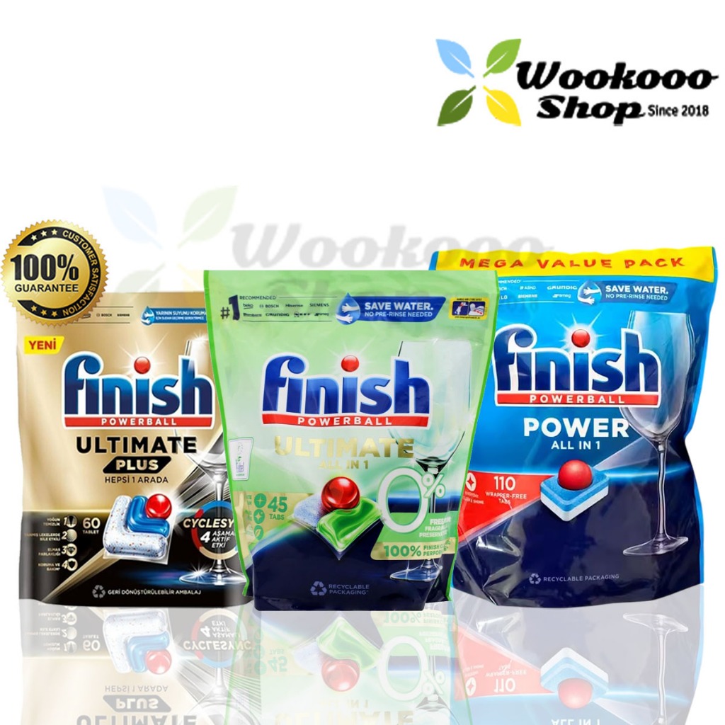 Finish All in One Max Powerball / Ultimate Quantum Dishwasher Cleaning ...