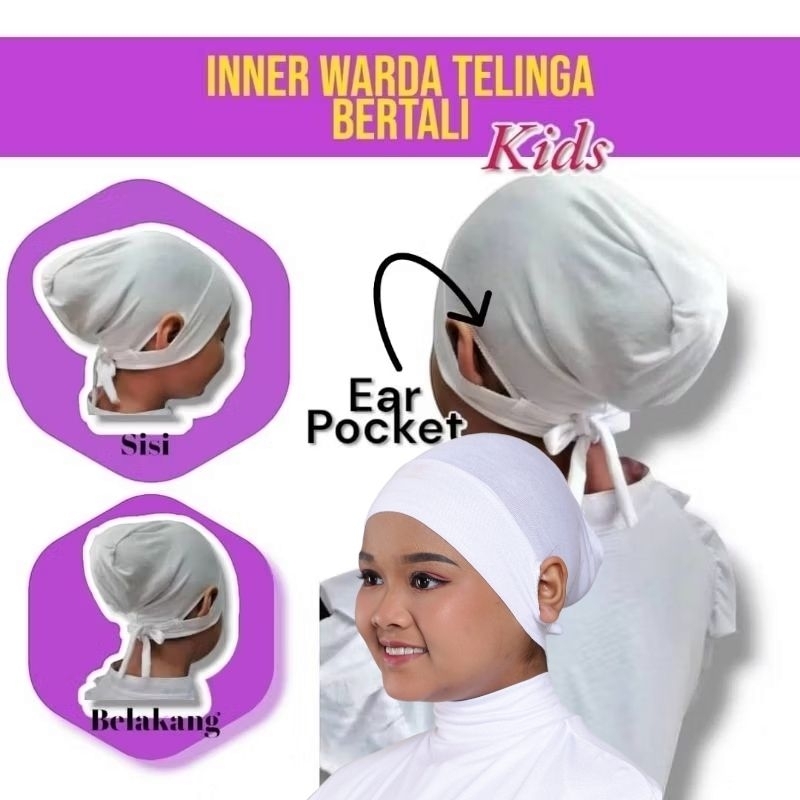 INNER SCARF TELINGA BERTALI BUDAK / WARDA TALI KIDS / WARDA TELINGA ... INNER SCARF TELINGA BERTALI BUDAK / WARDA TALI KIDS / WARDA TELINGA ...