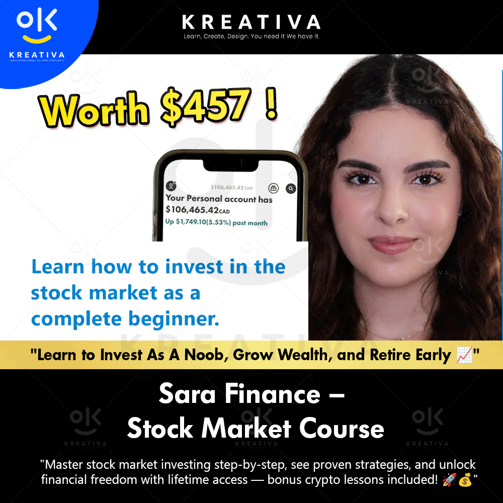Vip Course-Sara Finance – Stock Market Course | Learn Trading Masterclass | Shopee Malaysia