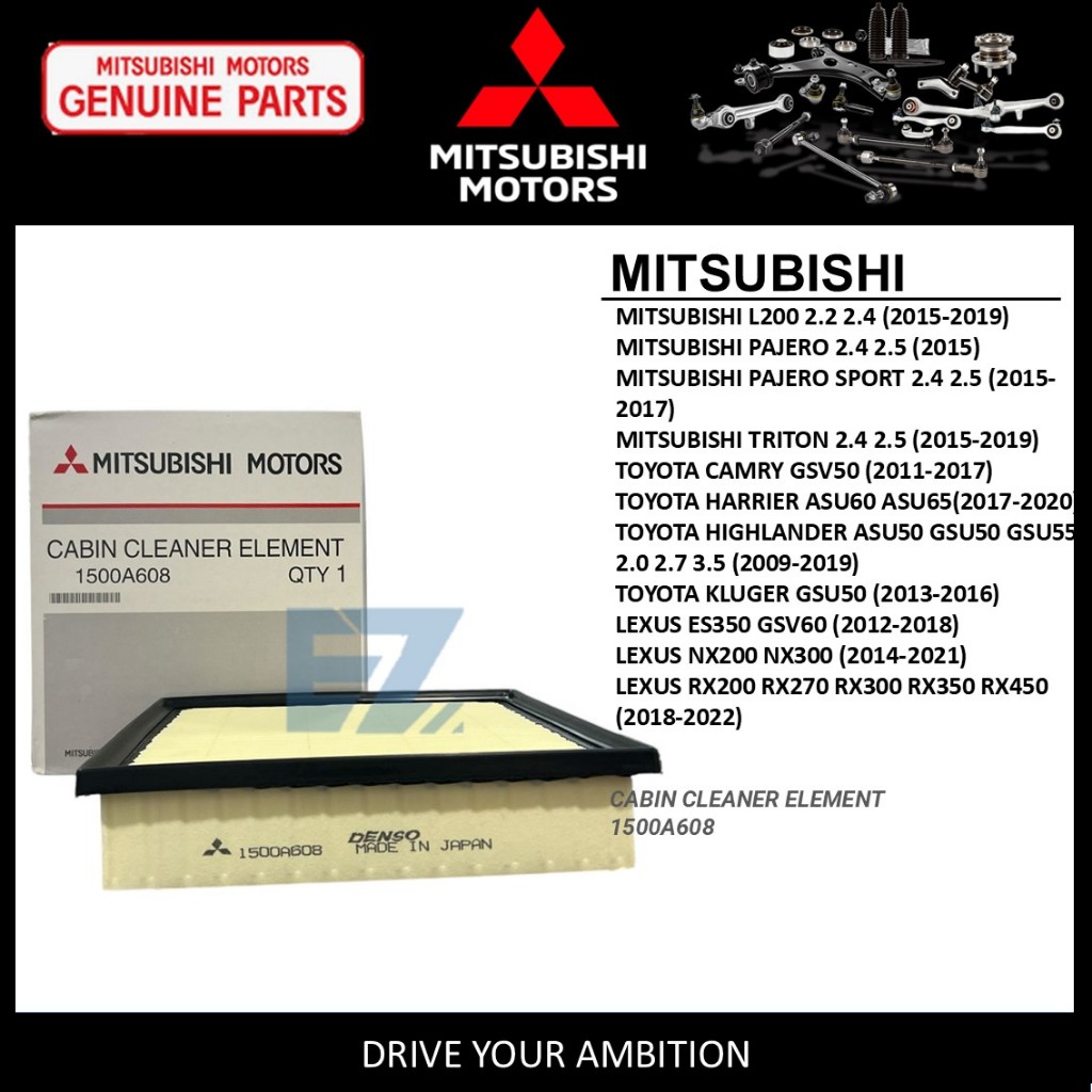 1500A608 CABIN FILTER MITSUBISHI L200 PAJERO TRITON TOYOTA CAMRY ...