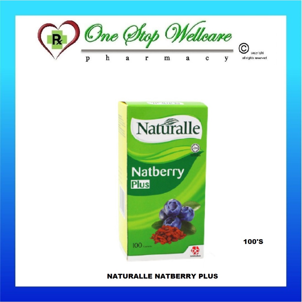 NATURALLE NATBERRY PLUS 100'S (1 BOX) (EXP:01/2027) | Shopee Malaysia