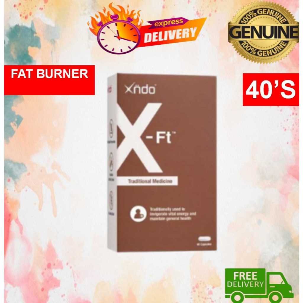 XNDO X-FT Fat burner 40s capsule | Shopee Malaysia