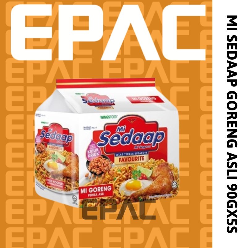 Mi Sedaap™ Goreng Asli (90g x 5) | Shopee Malaysia