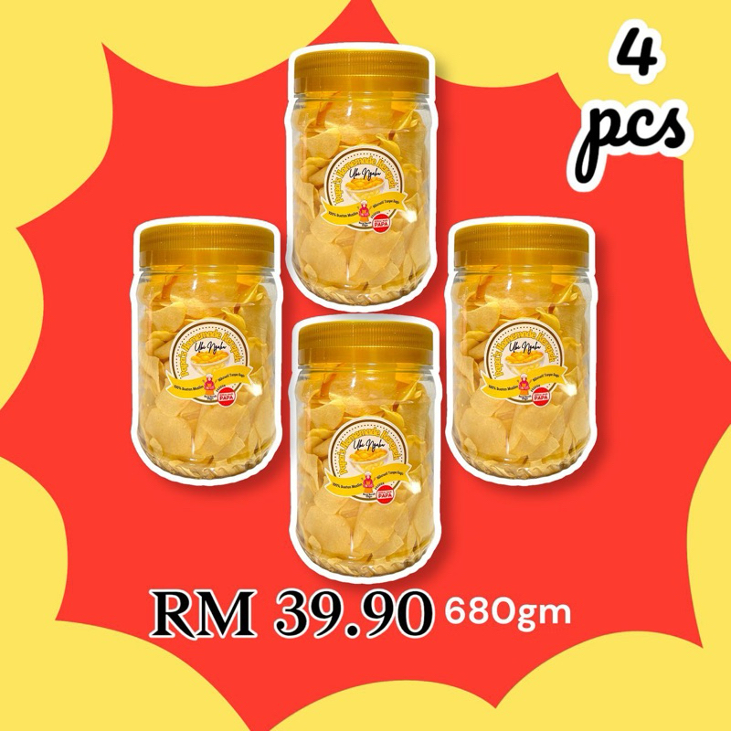 kerepek ubi ngaku halal muslim arrowhead chips snek snack goreng ...