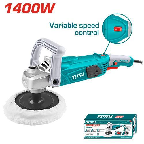 TOTAL Tools 1400W Industrial Angle Polisher TP1141806 / Mesin Polish ...