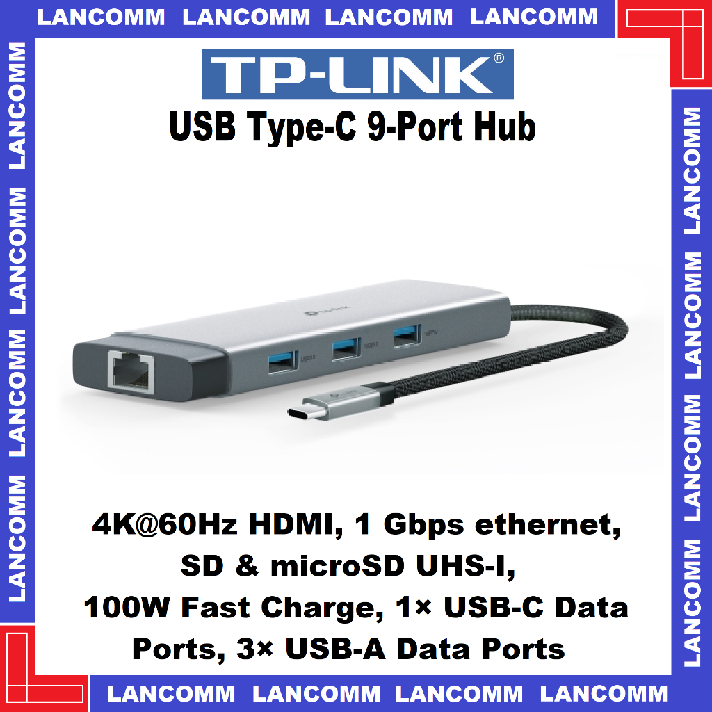TP-LINK UH9120C USB Type-C 9-Port Hub | Shopee Malaysia
