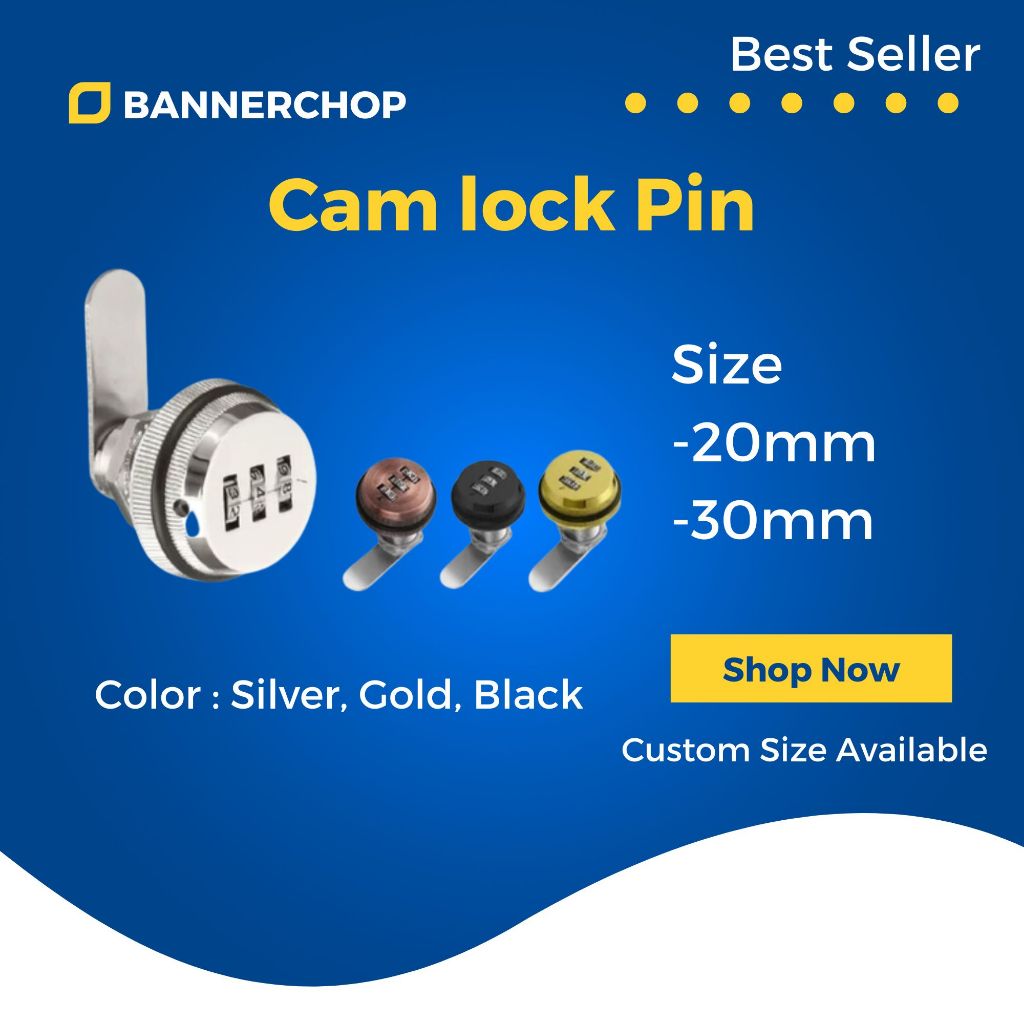 20mm 30mm 3 Digit Combination Cam Lock Keyless Password Locker Mailbox ...