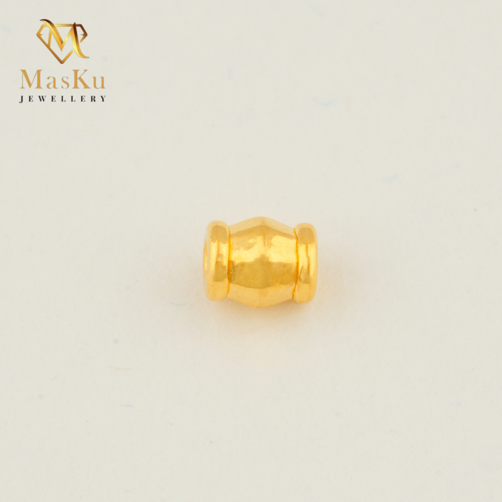 MasKu Jewellery 999 Charm / 999 Charm Silinder Plain MKJH182116 ...