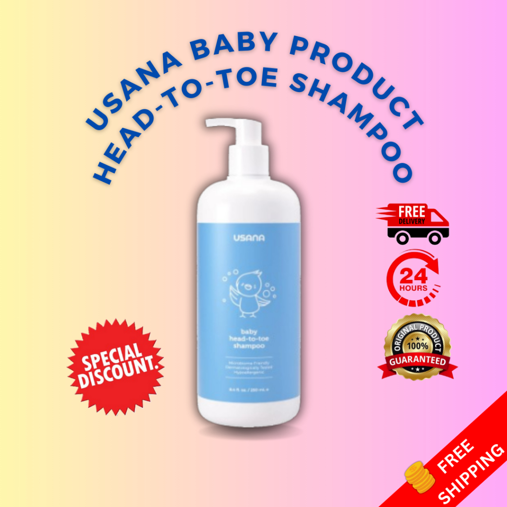 【Mild & Tear-Free】USANA Baby Shampoo & Wash 250ml | 温和无泪配方 | Untuk ...
