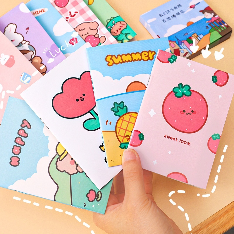Cute Mini Pocke Notebook Stationery Journal Diary Doorgift Buku Nota ...