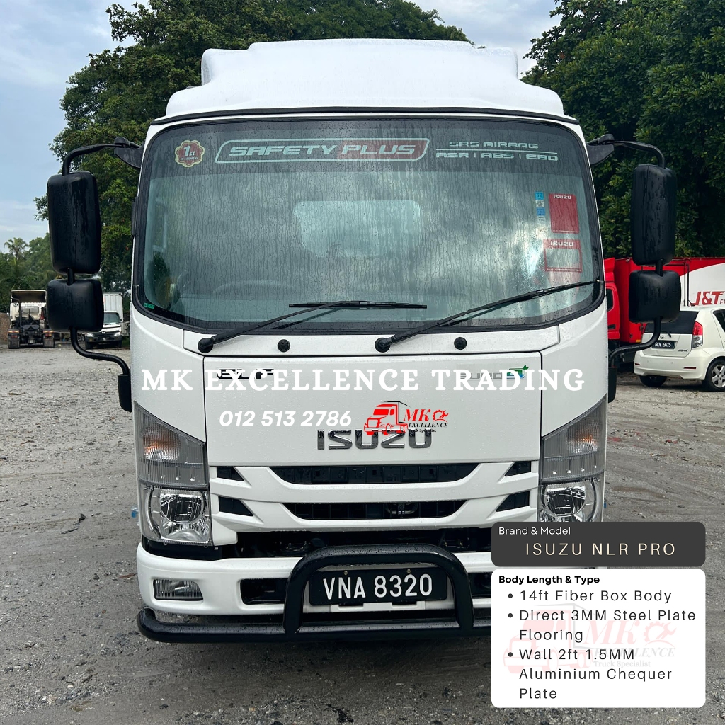 2025 New ISUZU NMR85UHH NMR125 Fiber Box Van Truck Box Van Lorry Lori ...