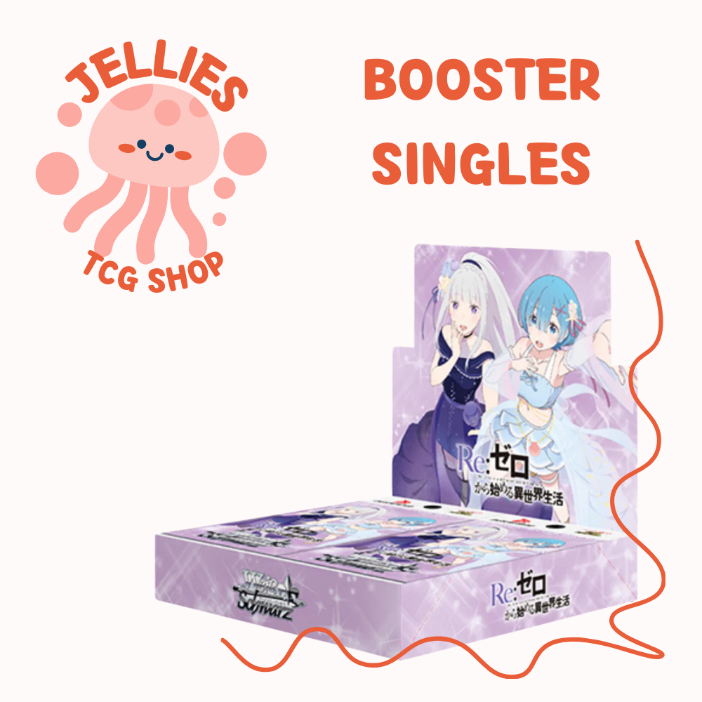 WS Weiss Schwarz Re:Zero Starting Life in Another World Vol. 3 Booster Singles (Red) | Shopee ...